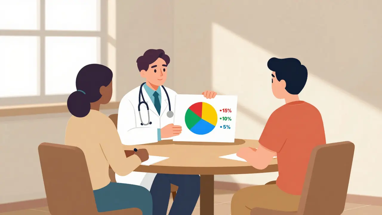 Shared Decision-Making Scripts for Side Effect Trade-Offs in Everyday Care